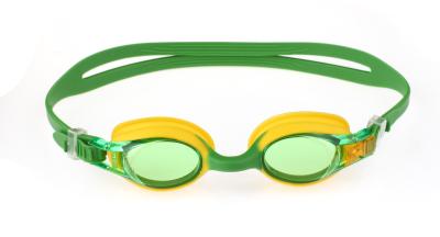 China Red Blue Green Lens Custom Advanced Anti fog Swimming Goggle For Children for sale