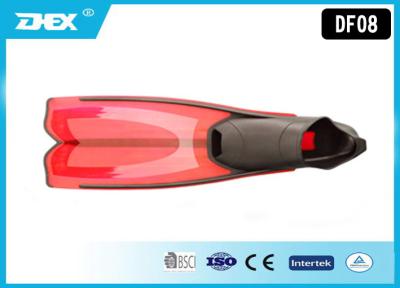 China Custom logo Red  Pink scuba gear swim fins for kids , childrens ,  ladies for sale