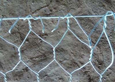China Galvanized Metal Gabion Baskets / Zinc Coated Woven Mesh Gabions LUDU-080 for sale