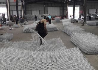 China Low Carbon Gabion Wire Mesh , Bridge Protection Iron Wire Mesh Anti Corrosion for sale