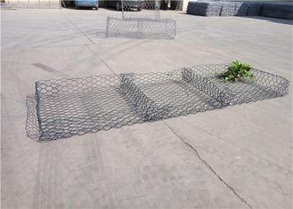China PVC Coating Reno Gabion Mattress Weaved Mesh Gabion ISO9001 Approved for sale