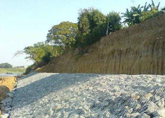 China Hexagonal Weaved Welded Mesh Gabions / Steel Wire Rock Mattress Structures for sale