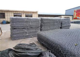 China Galvanzied Hexagonal Gabion Stone Cages 2.0 - 4.0 Mm Wire Gauge LUDU-097 for sale