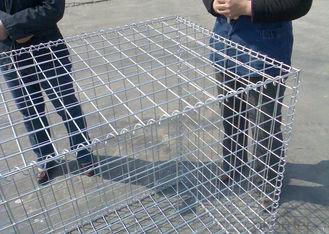 China Durable Retaining Wall Gabion Baskets 60  80  80100 Mm Easy To Install for sale