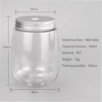 China 500ml Plastic PET Jar for sale
