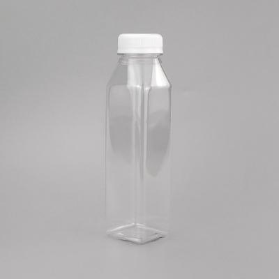 Cina Bottiglie di bevande di plastica personalizzate Materiale PET Bottiglia portatile di succo da 350 ml in vendita