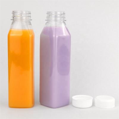 Cina Bottiglie di bevande di plastica personalizzate Materiale PET Bottiglia portatile di succo da 350 ml in vendita