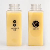 China Customized Plastic Beverage Bottles Commercial 350ml Juice Bottle for sale