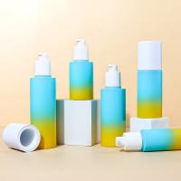 China 50ml Plastic Cosmetic Bottle Lotion Pump Containers For Dropper Bottles for sale