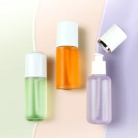 China 50ml Plastic Cosmetic Bottle Lotion Pump Containers For Dropper Bottles for sale