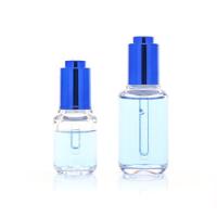China No Impurities Plastic Cosmetic Bottle 20ml With Dropper Disc Cap for sale