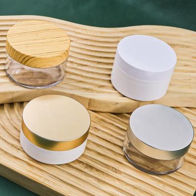 Cina 100 ml Bottoni di crema di plastica OEM PP Cosmetici Imballaggio Bottone di crema in vendita