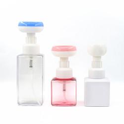 중국 플라스틱 래시 클리너 500ml 비누 분배 병 고급 공기 없는 판매용