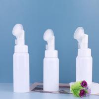 China Brush Head Mousse Pump Bottle Foam Clean 150ml Clear Plastic Bottles for sale