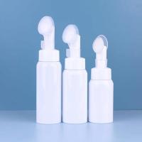 China Brush Head Mousse Pump Bottle Foam Clean 150ml Clear Plastic Bottles for sale