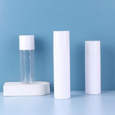 Cina Bottine di plastica senza aria di lusso personalizzate Bottiglie di plastica verdi OEM per cosmetici in vendita