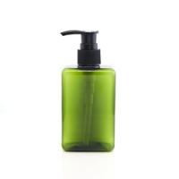 China 280ml PET Empty Bottle Cosmetic Custom Flat Square Dropper Spray Bottle for sale