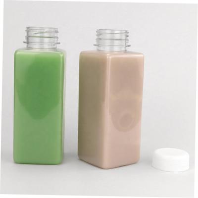 Cina Bottiglie di plastica quadrate personalizzate bottiglie di plastica quadrate commerciali da 8 oz in vendita