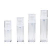 China Refillable Clear Skin Care Plastic Bottle 40ml Mist Atomizer Perfume Spray for sale