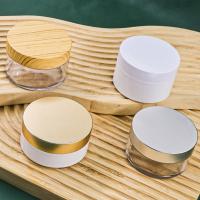 China Biodegradable Plastic PET Jar Empty Airless Cream Jar Vacuum Bottle for sale