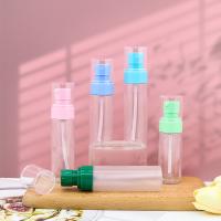 China Diameter 33mm PET Plastic Spray Bottle Round With Black Plastic Screw Cap for sale