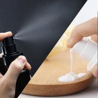 China Dust Cover Plastic Pump Spray Bottles Amber Screen Printing Surface Handling for sale