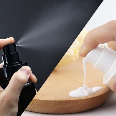 Cina Copertura della polvere Pompe di plastica Bottiglie di spruzzo Amber Screen Printing Superficie manipolazione in vendita