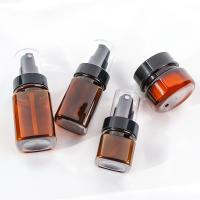 China Dust Cover Plastic Pump Spray Bottles Amber Screen Printing Surface Handling for sale