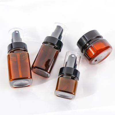 Cina Copertura della polvere Pompe di plastica Bottiglie di spruzzo Amber Screen Printing Superficie manipolazione in vendita