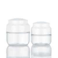China Refillable Empty Cosmetic Containers , Reusable Biodegradable Plastic Jars for sale
