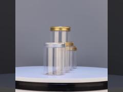 Transparent Empty Cream Container Airless Leakproof 8oz Capacity