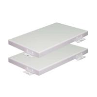 China A3003 Grade Aluminum Solid Panel PVDF Coating 2mm Thickness Metallic Color for Facade for sale