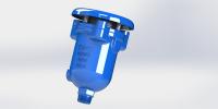China Single Body Combination Air Release Valve With Anti - Shock Function for sale