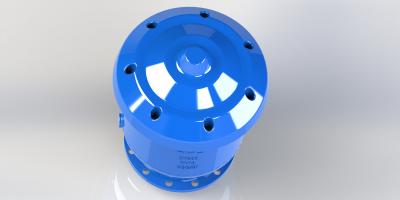China Brandbestrijdingscombinatie luchtontladingsklep met een epoxycoating met fusiebonding Te koop
