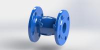 China EPOXY Coating Hydrodynamic Non Slam Valve Founded With Quick Close Function for sale