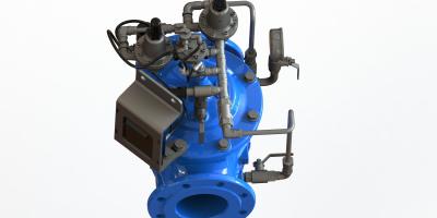 China IP68 Pressure Management Valve With Bluetooth Remote Controller for sale