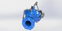 China Modulating Remote Float Control Valve EPOXY Coated for sale
