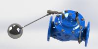 China Epoxy Coating Ss304 Remote Float Control Valve With Repeatable Level Control for sale