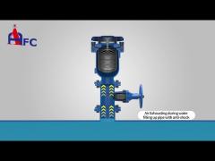 Anti-schokcombinatie air release valve van roestvrij staal 304 Float beschikbaar