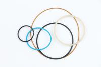 China Round Low Torque Sealing Ring High Performance Stable Size EPDM / NBR Material for sale