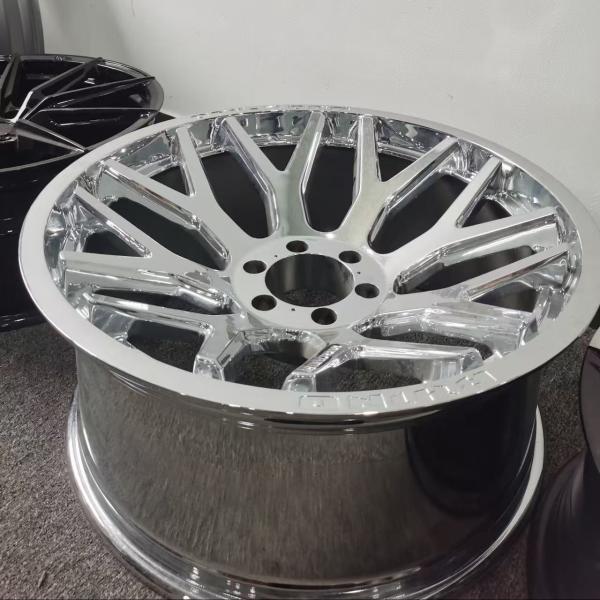 Quality Factory Direct Lightweight  Style 18 Inch 6x5.5 Satin Passenger Car Wheels & Tires for Mercedes C E AMG for sale