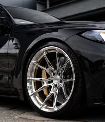China Forged Wheels Alloy Wheels 15-22 Inch CF4 5x100 5x108 5x112 5x114.3 5x115 5x120 5 Series BM F10 G30 M2 M3 M4 Z4 7 Series X3 X5 for sale