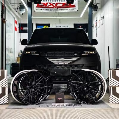 China Piece Forged Passenger Car Wheel 5x120 5x112 5x114.3 Aluminum Chrome Wheels 17 18 19 20 21 22 Inch Rims for sale