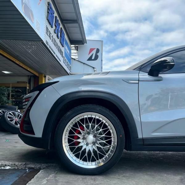 Quality Custom New Design 2-Piece Forged 23 Inch 6x139.7 Polished Passenger Car Wheels & Tires for Second Hand Cars SUV for sale