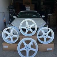 Quality Lightweight 5 Spoke Deep ConcaveForged Racing Rims 5x114.3 5x120 ForNissan for sale