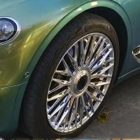 Quality 18-24 Inch Custom Forged Wheels 5x112 5x130 Brushed Silver Rims for Bentley for sale