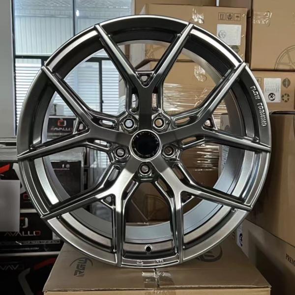 Quality Maodou Automobile Service Custom Forged Alloy Auto Rims Retrofit/Upgrade Model 18-22 J6-J8 Width Black Finish CNC Precision TUV for sale