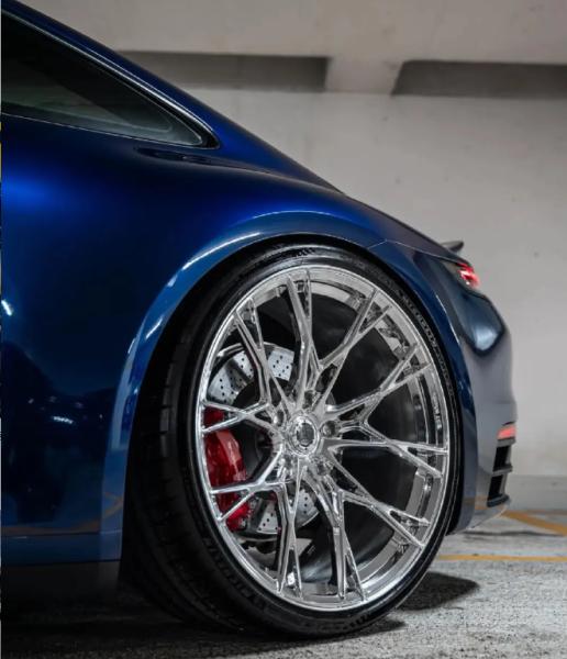 Quality Monoblock Forged Wheel 20 Inch 5x127 6061-T6 Aluminum Alloy Chrome Polished for Chevrolet Camaro Bespoke Design Custom Fitment for sale