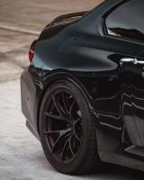Quality Custom Forged Rim 20 Inch 5x112 6061 Aluminum Alloy Black CNC Machined One Piece for sale