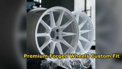Premium Forged Aluminum Wheels 17 to 24 Inch TUV Certified